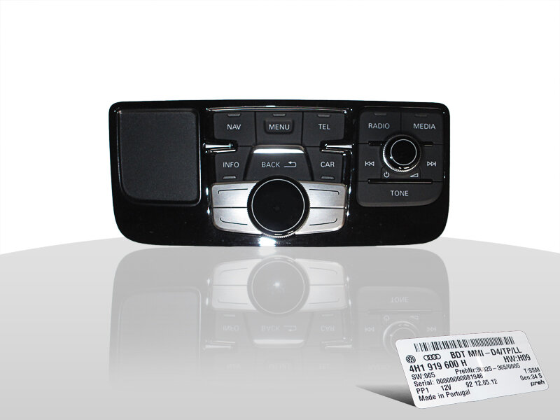 Audi A8 4H MMI Multimedia Interface Bedienteil Controller touch 4H191 ...